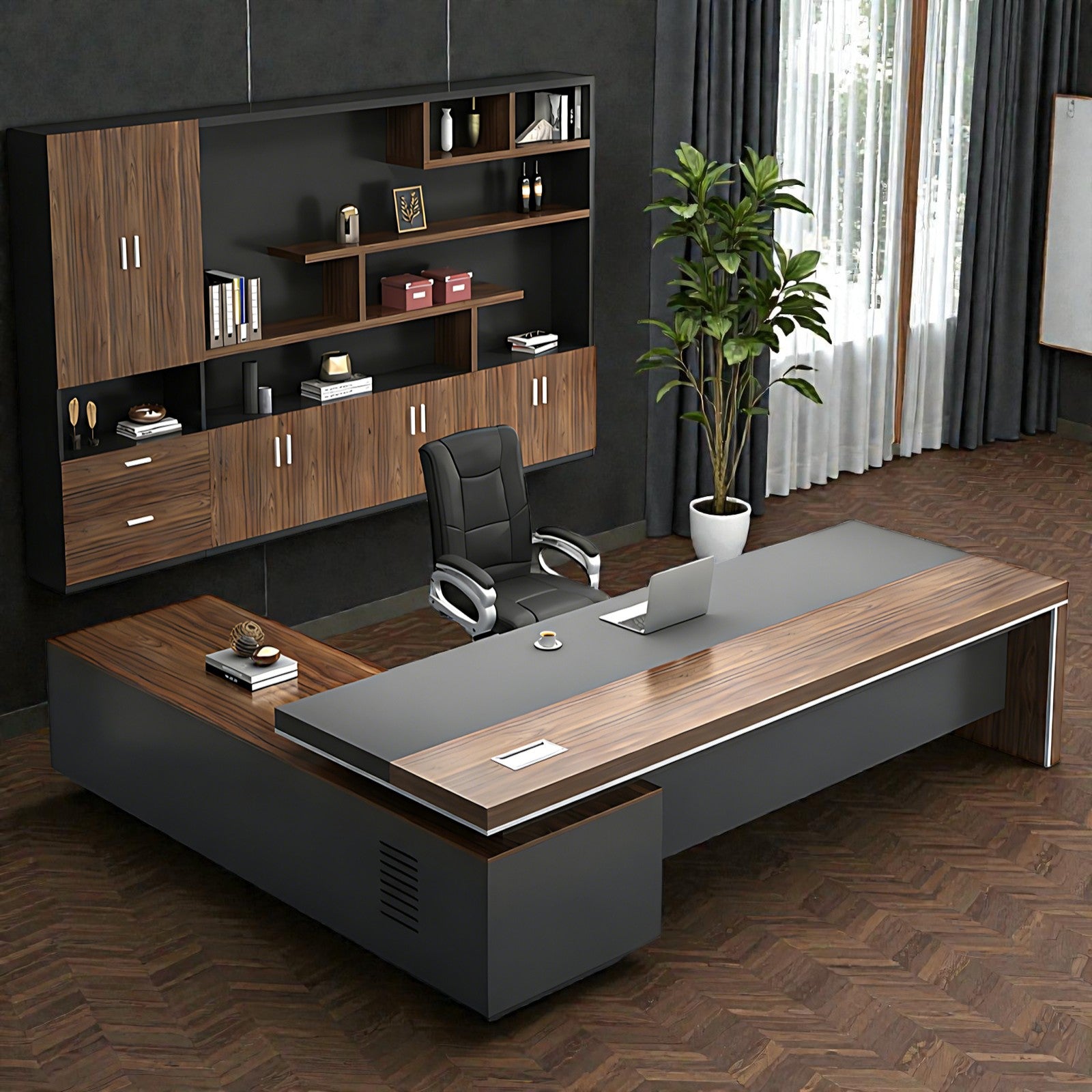 Commercial Executive Office Desk System – Relvox Furniture