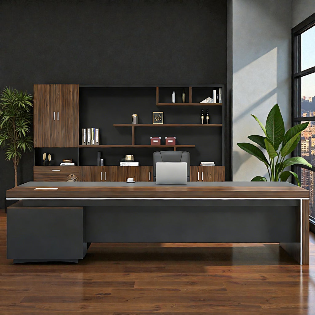 Commercial Executive Office Desk System – Relvox Furniture